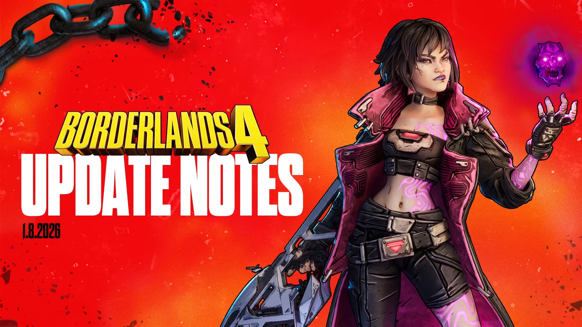 Borderlands 4 January 8 update full patch notes | The Based Otaku